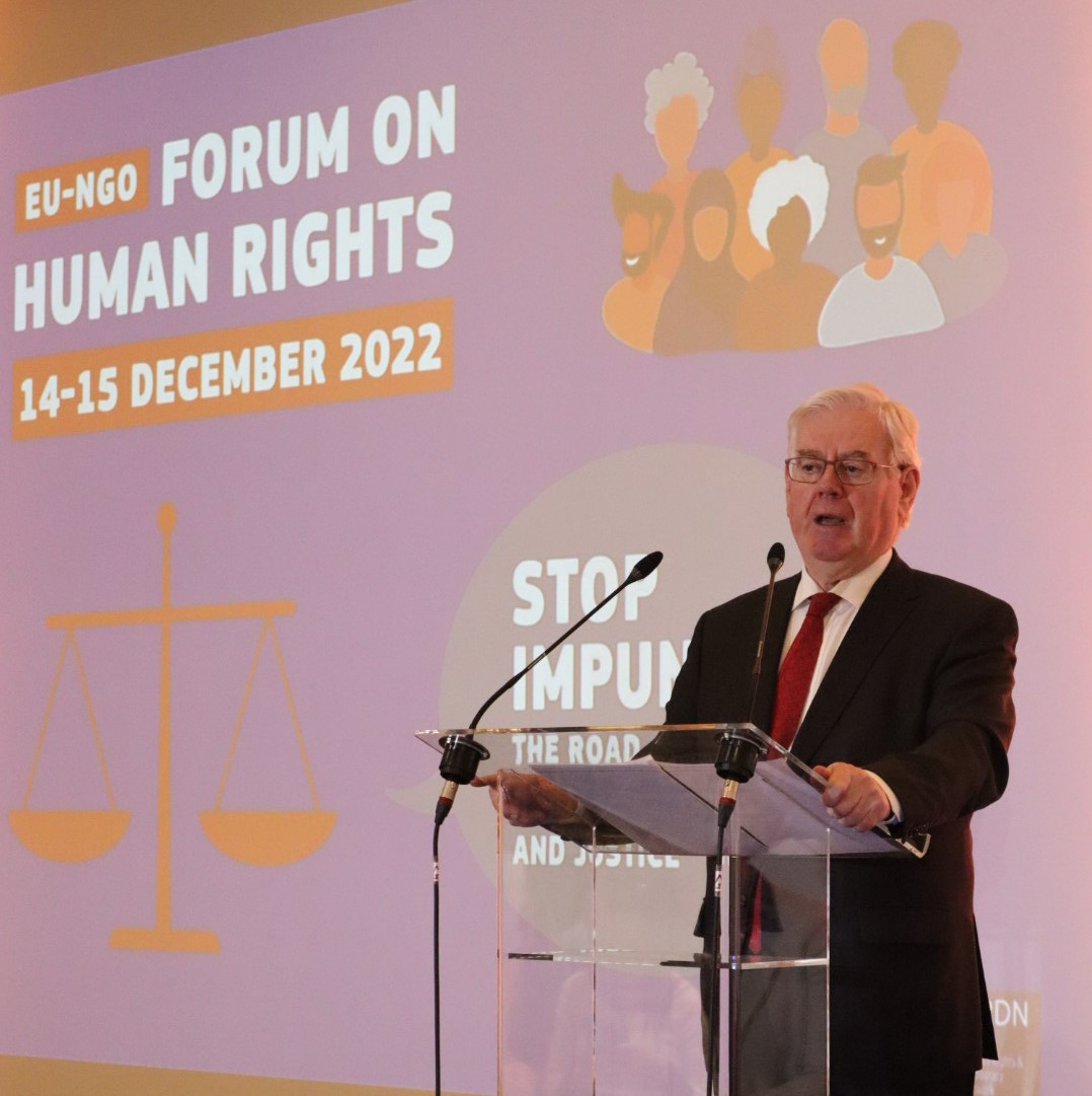 24th EU-NGO Human Rights Forum 2022 - Eamon Gilmore